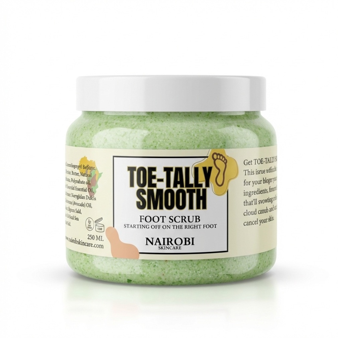 FOOT SCRUB TOE-TALLY SMOOTH – Nairobi Skincare